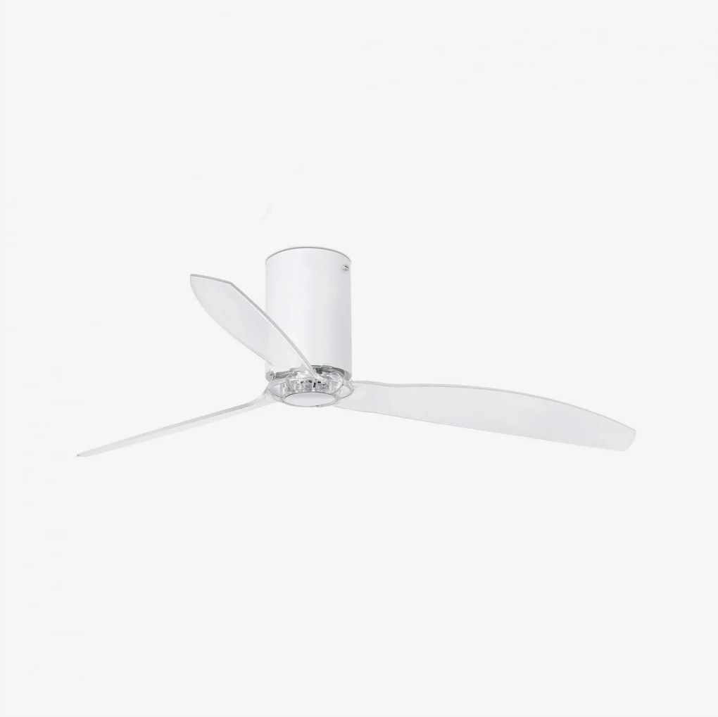 FARO 32039 MINI TUBE FAN, bílá/transparentní, stropní ventilátor s DC motorem - FARO