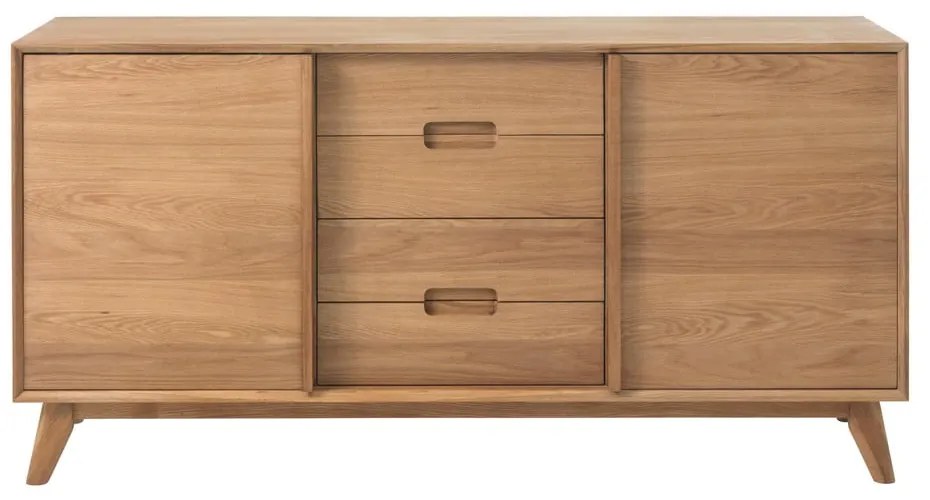 Komoda v dubovém dekoru Unique Furniture Rho