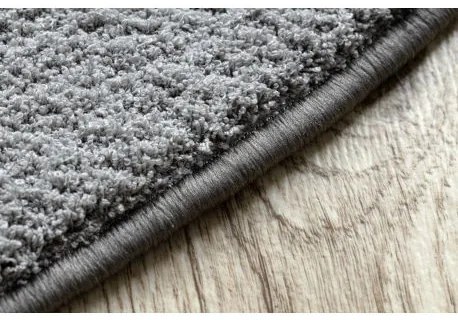 koberec kulatý VELVET MICRO šedá 90 hladký, Jednotný jednobarevný velikost kruh 150 cm | krásné koberce cz