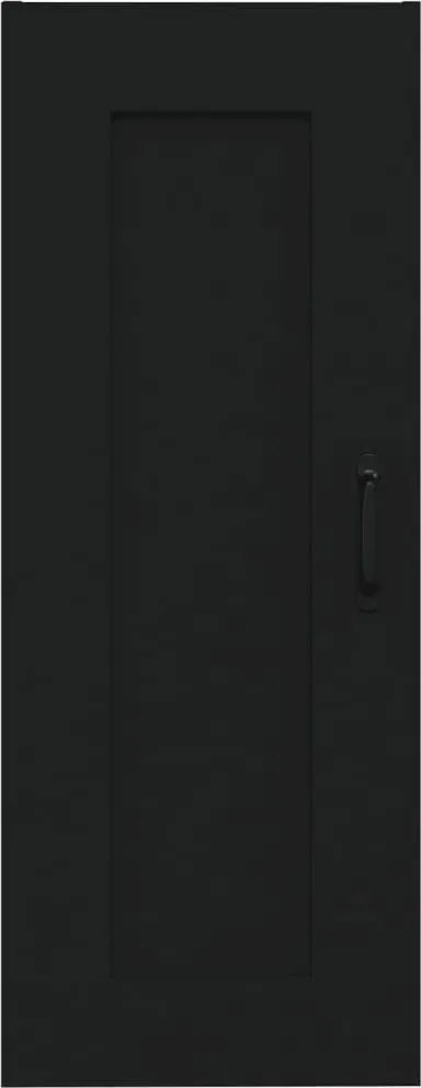 vidaXL Závěsná skříňka 35 x 34 x 90 cm kompozitní dřevo [812475] Barva: bílá s vysokým leskem