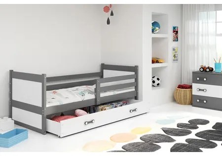 Dětská postel RICO 80x190 cm Bílá Bílá