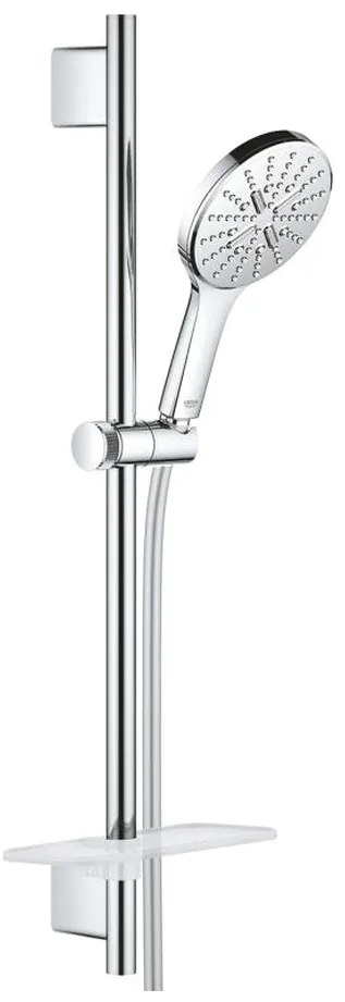 Grohe Rainshower SmartActive 130 - Sprchový set s tyčí 600 mm a se 3 proudy, chrom 26575000