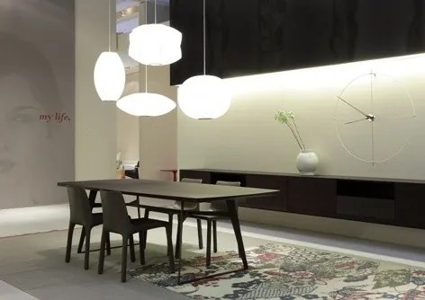 Designové nástěnné hodiny Nomon Bilbao N bílé 110cm