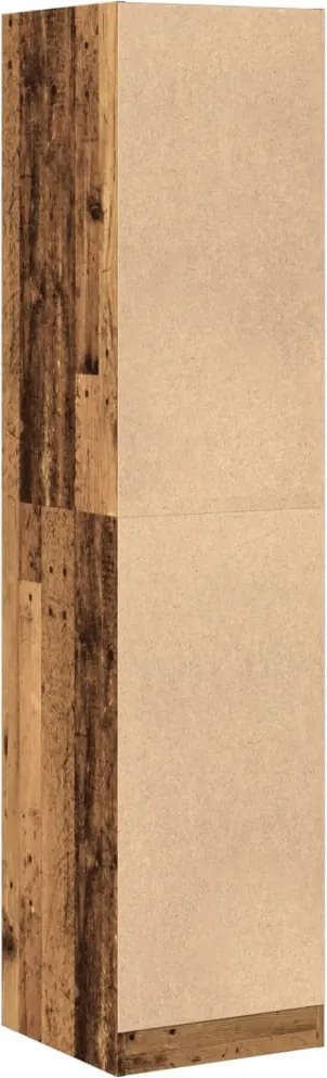 Skříňka na léky old wood 40 x 41 x 174,5 cm kompozitní dřevo 3309652