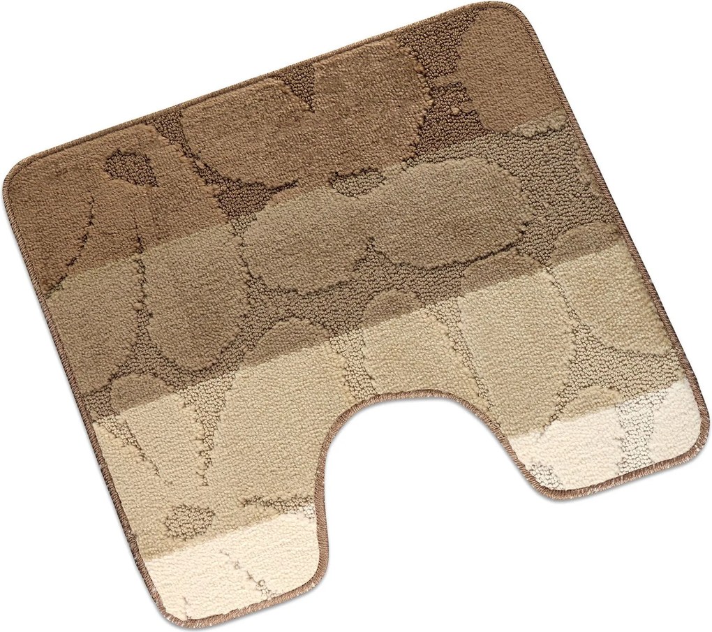 Bellatex WC předložka 50x60cm hnědá kopretina