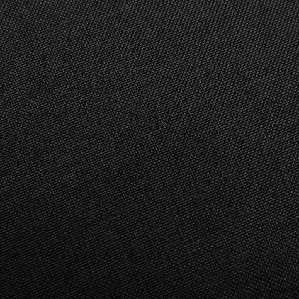 Houpací křeslo černé textil 289543