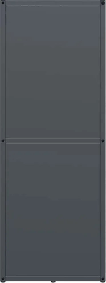 vidaXL Stojan na palivové dřevo Ocel válcovaná za studena [864187] Barva: Černá
