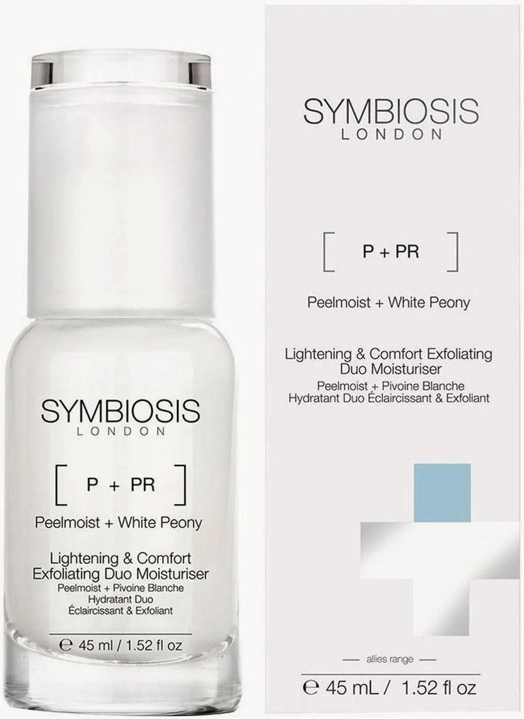 2v1 hydratační krém Peelmoist + White Peony
