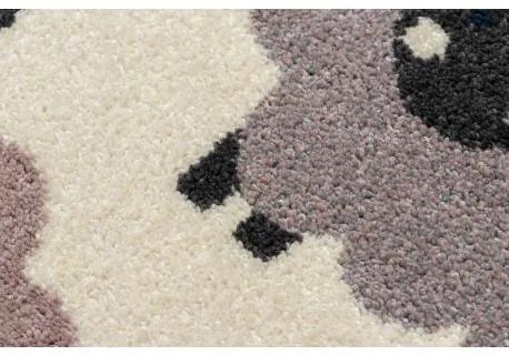 koberec HEOS 78468 krémový / růžový / modro šedý OVCE velikost 160x220 cm | krásné koberce cz