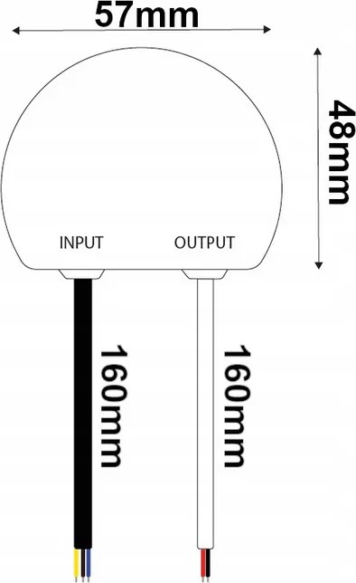 BERGE LED zdroj do boxu - 24V - 25W - 1,04A - IP67