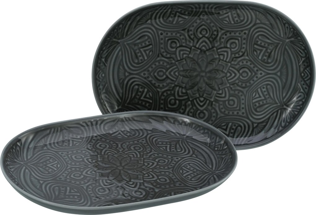 XXXLutz SADA SERVÍROVACÍCH PODNOSŮ porcelán keramika 2dílné Creatable - Kolekce nádobí - 007768039801