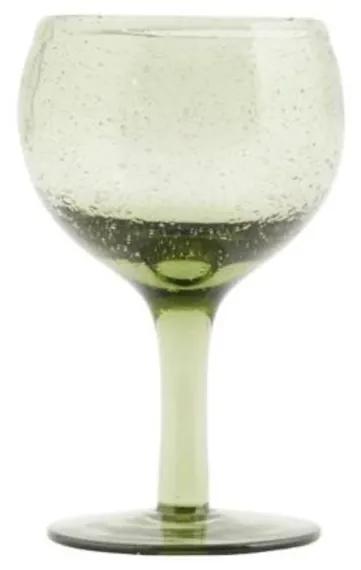 House Doctor Sklenička Verde 150ml, zelená barva, sklo