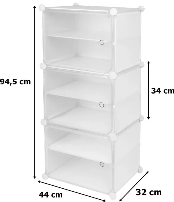 Botník POLA bílý