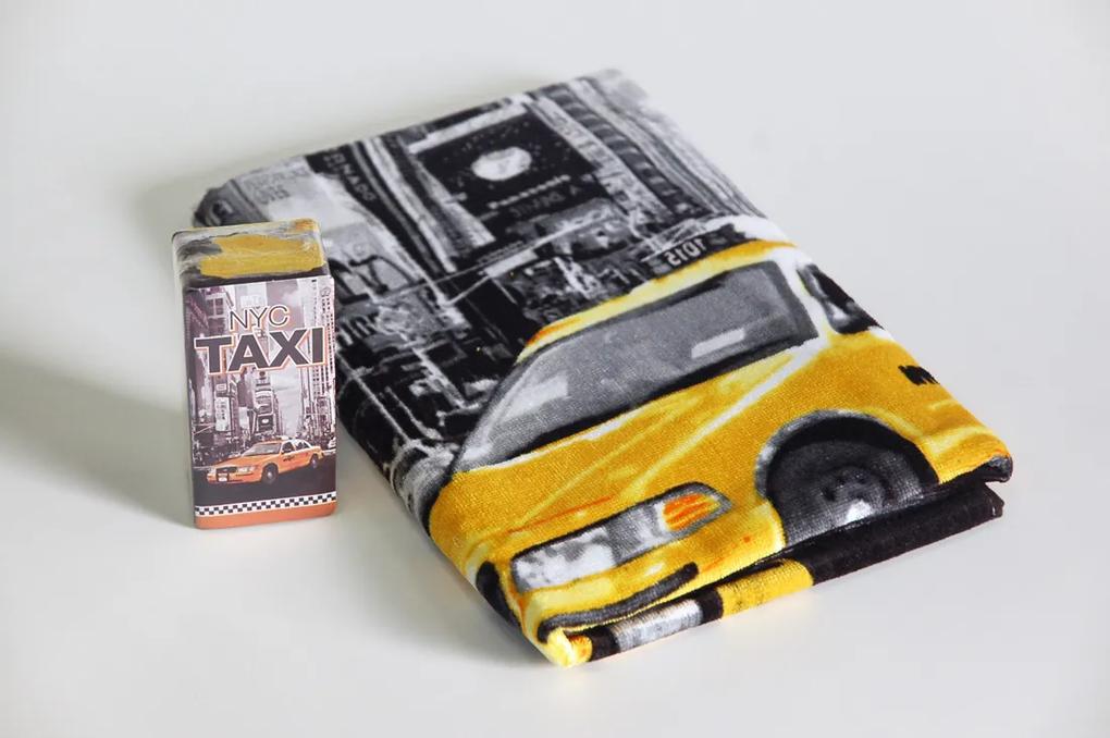 Magický ručník Taxi 70x140 cm