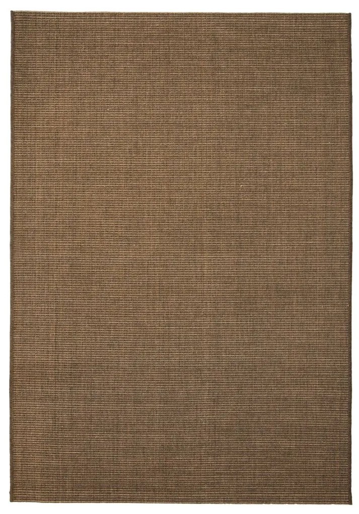 133068 vidaXL Venkovní/vnitřní kusový koberec, sisal vzhled 120x170cm hnědý