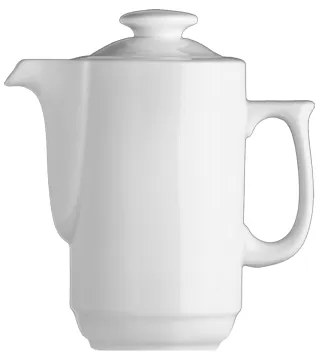Konvice kávová s víčkem    , souprava PRAHA, objem: 0,4lvýška: 10,4 cm, výrobce G. Benedikt