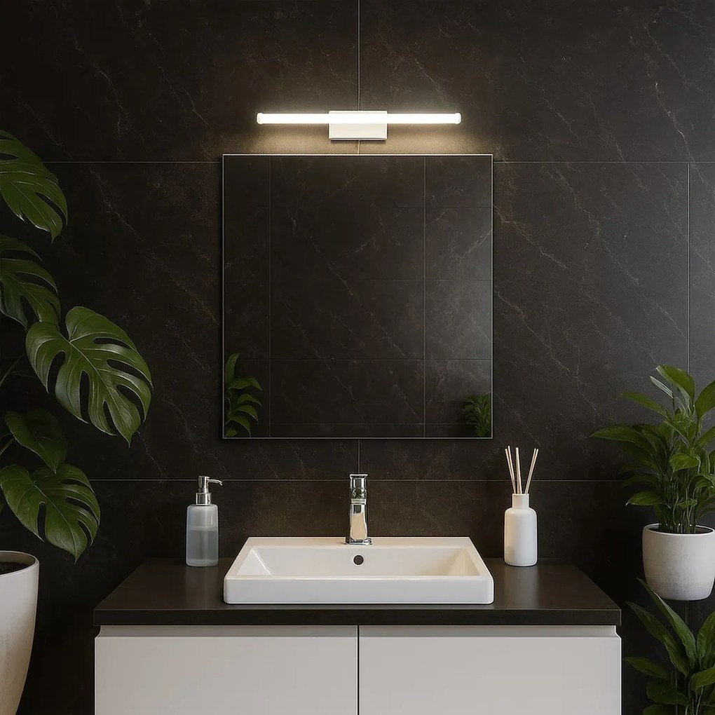 Nástěnné LED svítidlo Mirore, 1x LED 5w, 4000k, (fi 30cm), w