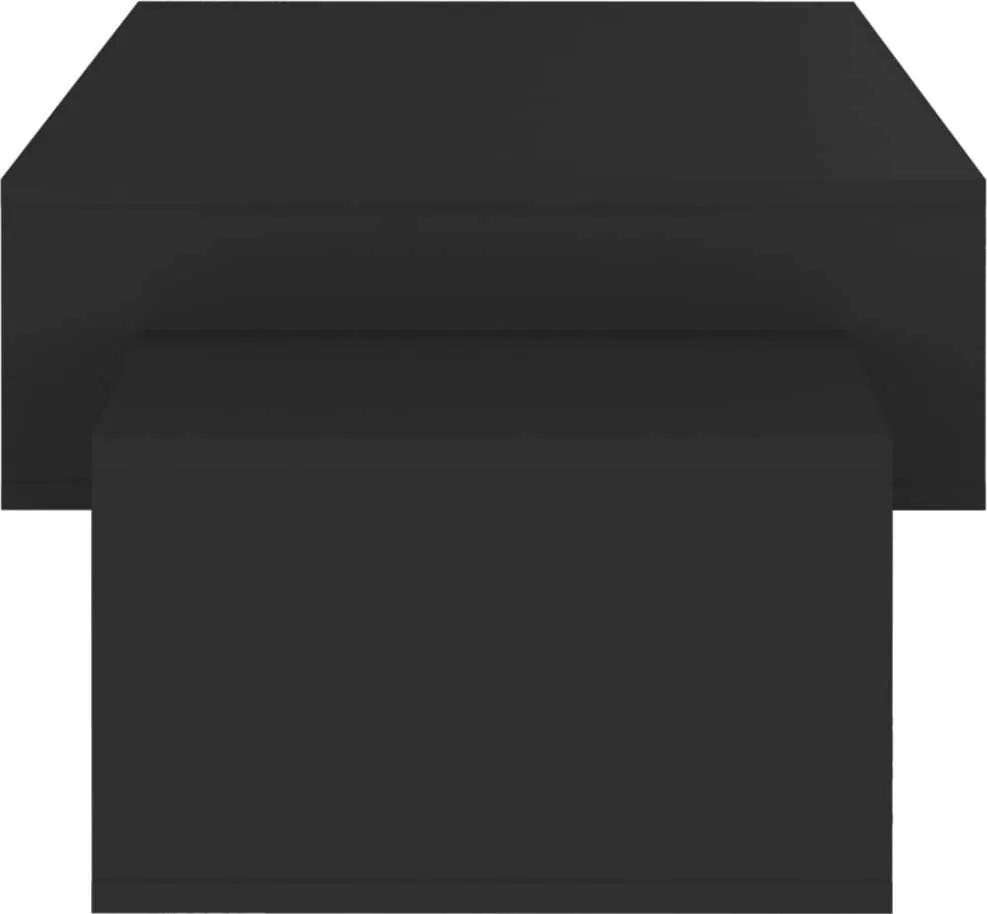vidaXL Konferenční stolek 105 x 55 x 32 cm dřevotříska [808523] Barva: Černá
