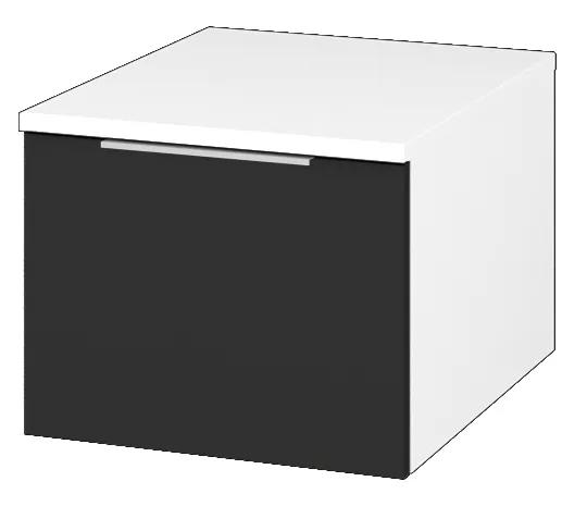 Dřevojas Skříň nízká DOS SNZ1 40 Varianta: N01 Bílá lesk / Úchytka T01 / D20 Galaxy