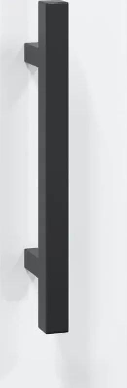vidaXL Skříň highboard 34,5 x 34 x 180 cm kompozitní dřevo [3198939] Barva: kouřový dub