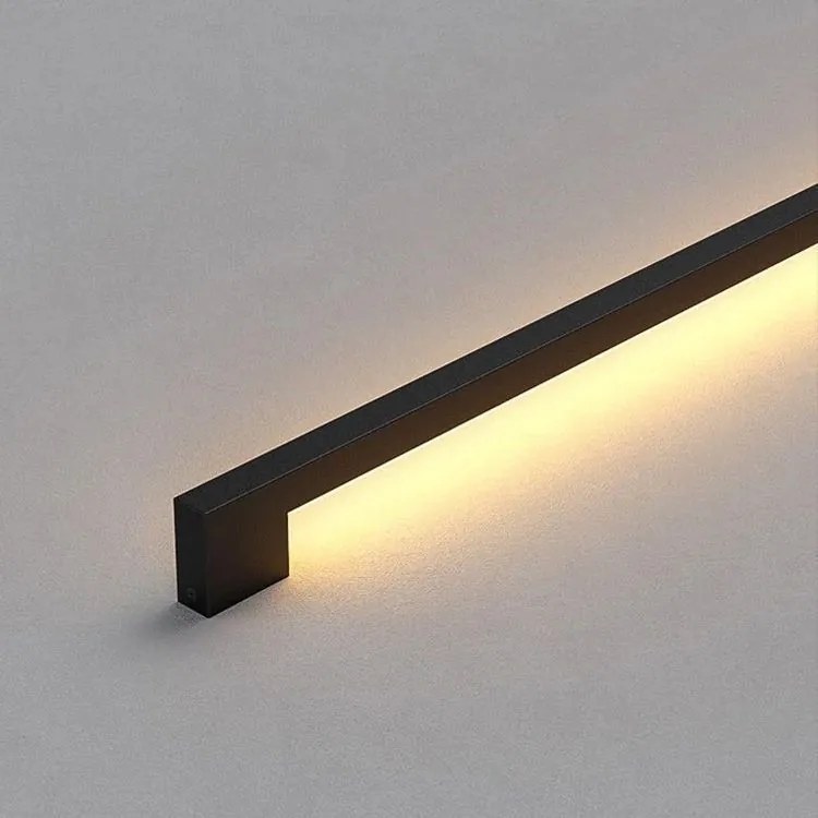 Toolight Toolight, LED nástěnné svítidlo 150cm, 20W, 3000K, LHJ066-W, černá matná, OSW-60034