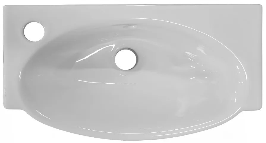 JIKA TIGO Umývátko 45 cm, otvor vlevo (H8152120001051)