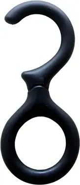 Caimi Brevetti Ometto 1529/8 černá / Háček na šaty / High-tech polymer