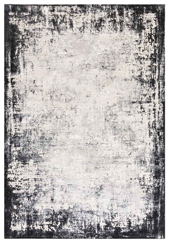 Tribeca Design Kusový koberec Zoom Border Grey Rozměry: 240x340 cm