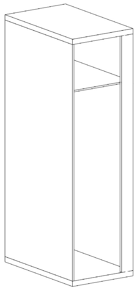 Natural - šatní skříň N2 - dub ribbeck
