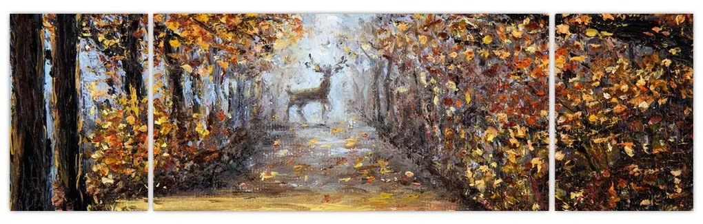 Obraz - Duch lesa (170x50 cm)