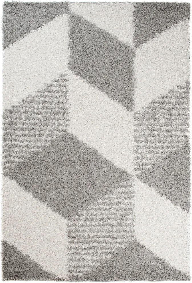 Kusový koberec Shaggy Chris světle šedý, Velikosti 140x200cm