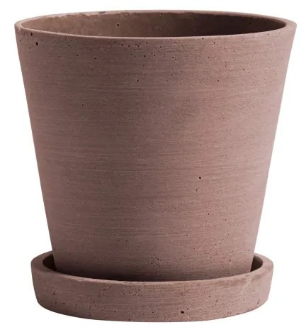 Květináč Flowerpot s podmiskou Terracotta M HAY