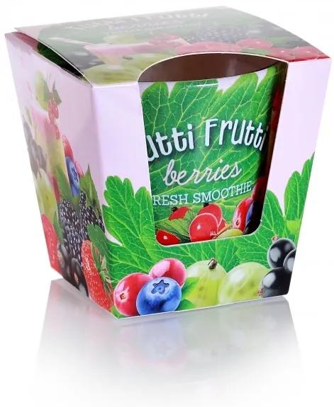 Vonná svíčka ve skle Tutti Frutti Berries 115 g (Bartek Candles)