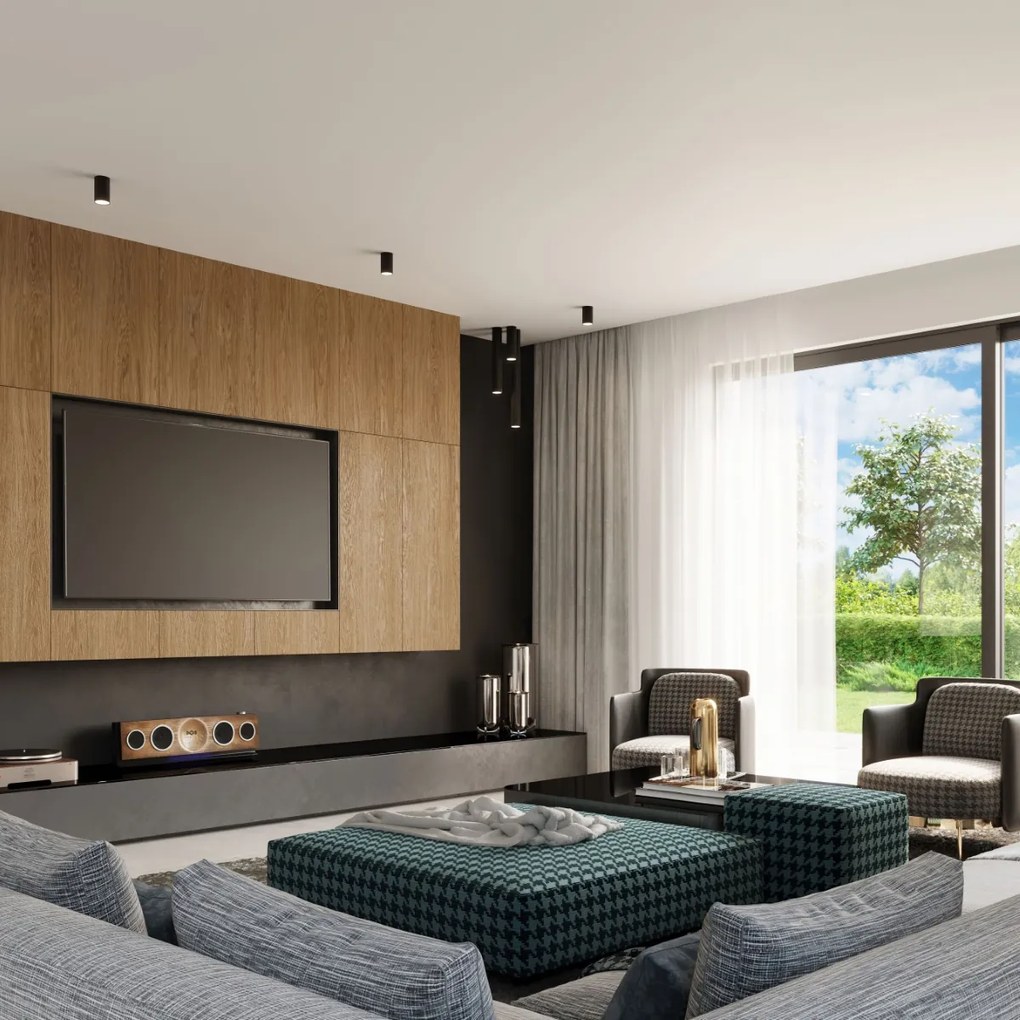 Sollux Lighting Stropní svítidlo LAGOS 20 černé
