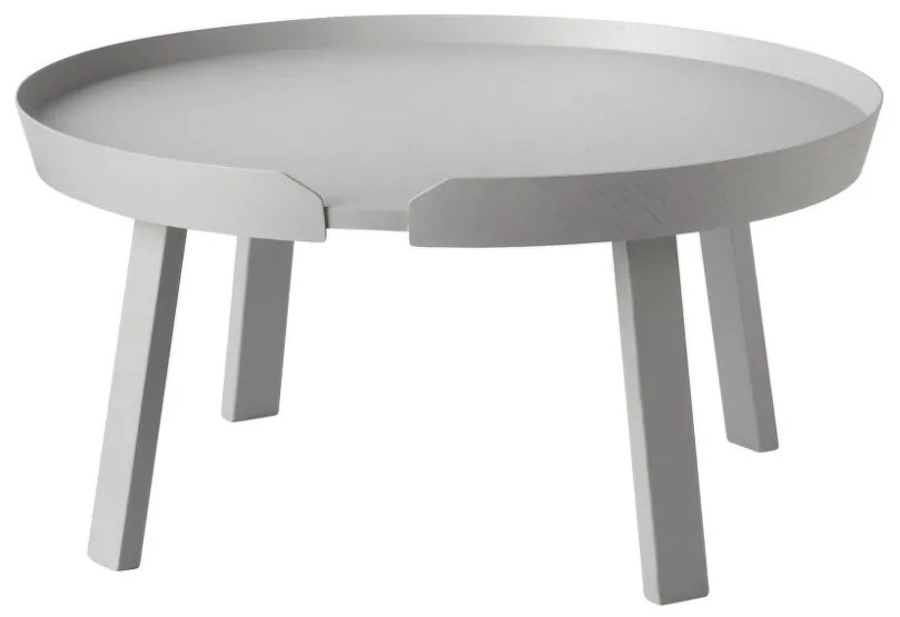 Muuto Stolek Around Coffee L, light grey