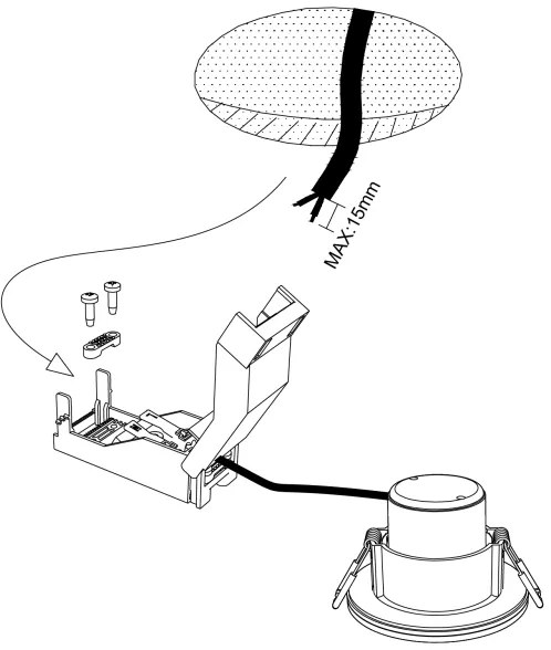Eglo 99494 - LED Stmívatelné koupelnové svítidlo SALABATE LED/6W/230V 4000K IP44