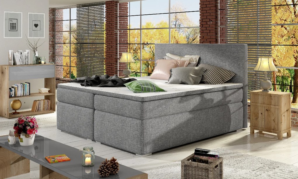 Divalo boxspring postel 140X200 Materiál / Dekor: Soft 33