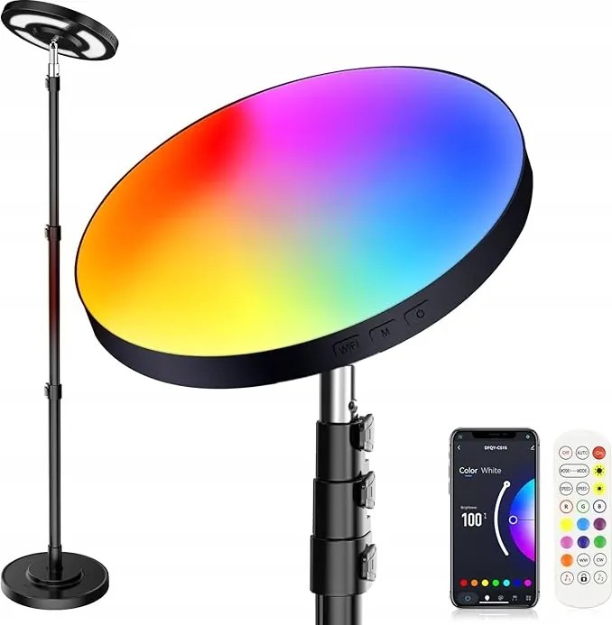 Inteligentní Rgb podlahová Led lampa Hslifoyu