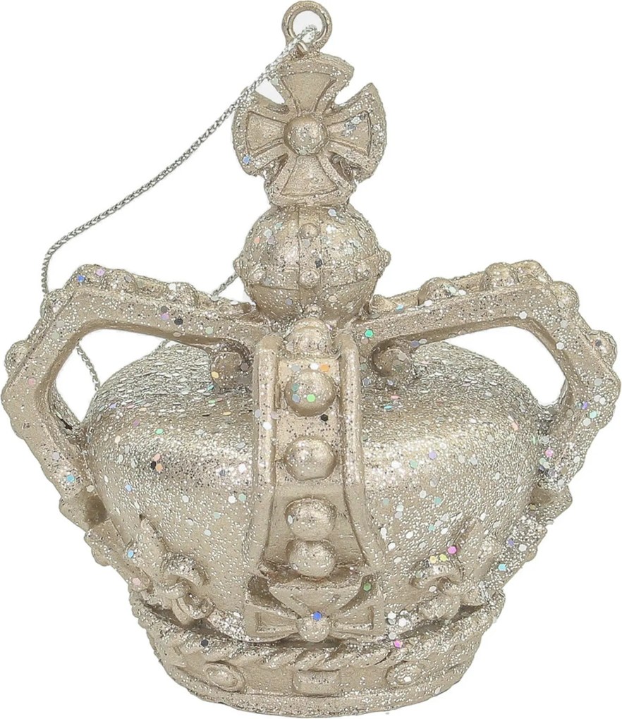 Vánoční ozdoba Royal Crown III 9x9x10 cm