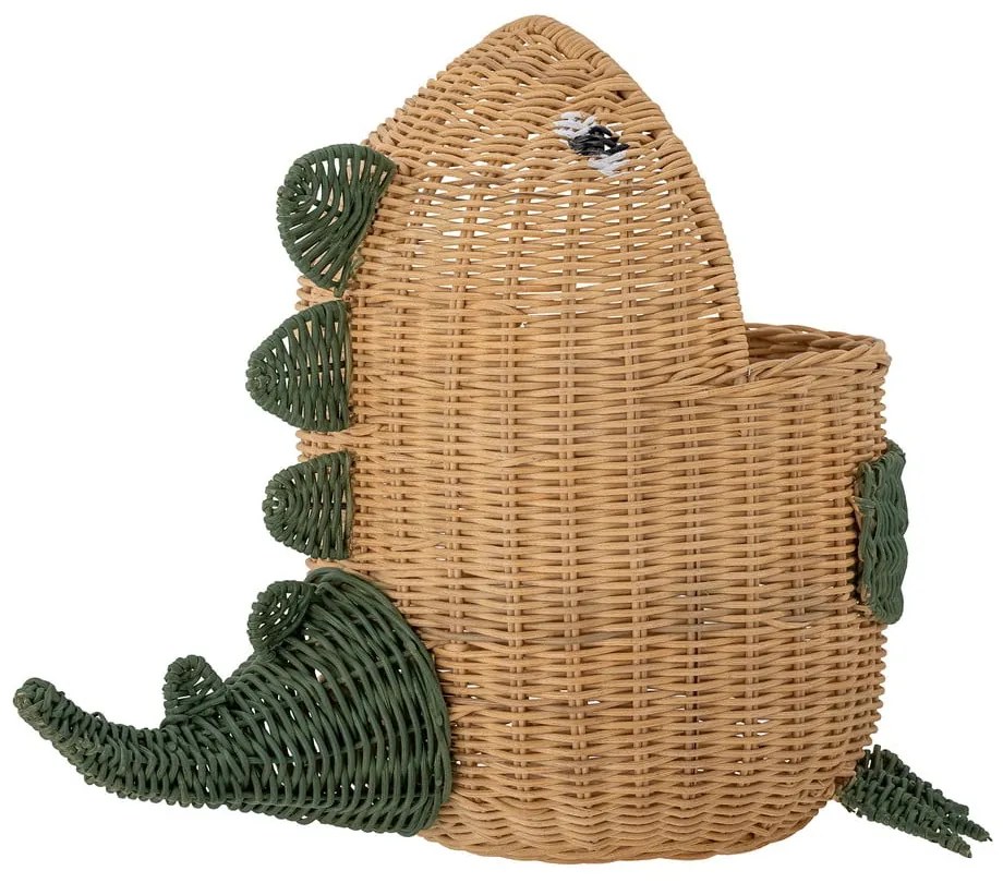 Ratanový dětský koš na hračky v přírodní barvě 37x57x48 cm Eddi – Bloomingville Mini