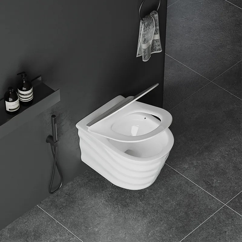 BPS-koupelny Podomítkový modul Geberit DuoFix s WC mísou SL-WH-RIM-03 + ovládací tlačítko Delta 50 chrom