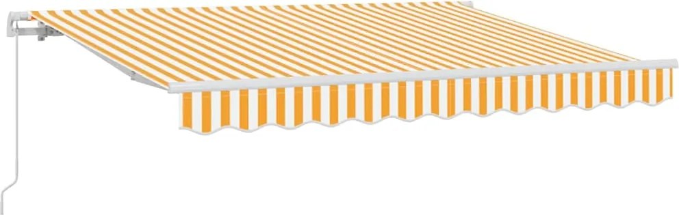 Stahovací markýza Žlutá 300 x 200 cm textil 3329501