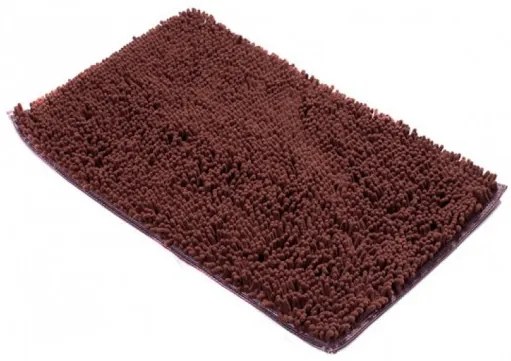 Koupelnový kobereček CHENILLE hnědý CR-342 1PC