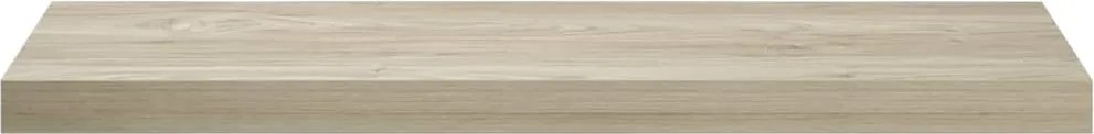 Plovoucí nástěnné police 4 ks dub 80 x 23,5 x 3,8 cm MDF 323879