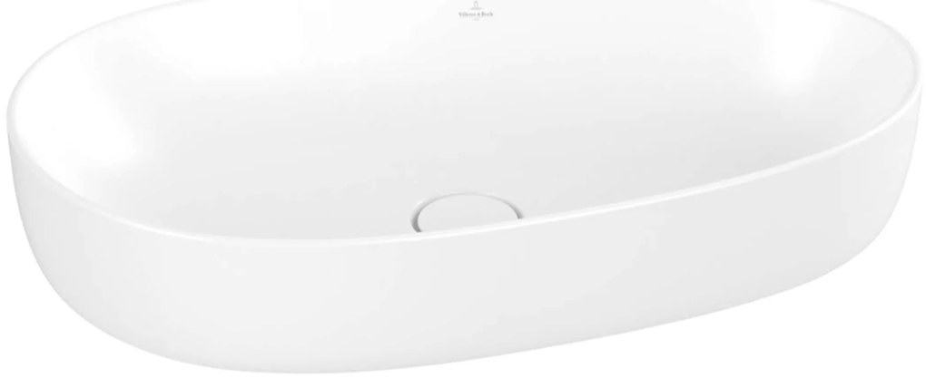 Villeroy & Boch Antao - Umyvadlo na desku 65x40 cm, bez přepadu, CeramicPlus, Stone White 4A7465RW