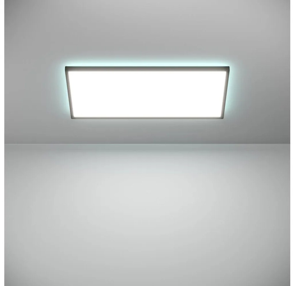 Eglo 901469-LED RGBW St. koupel. svítidlo ROVITO-Z 17,2W/230V 30x57cm IP44 černá