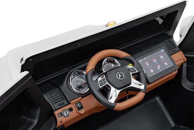 Elektrické autíčko Mercedes Benz MAYBACH G650 bílé