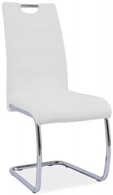 Signal Jídelní čalouněná židle H-666 bílá