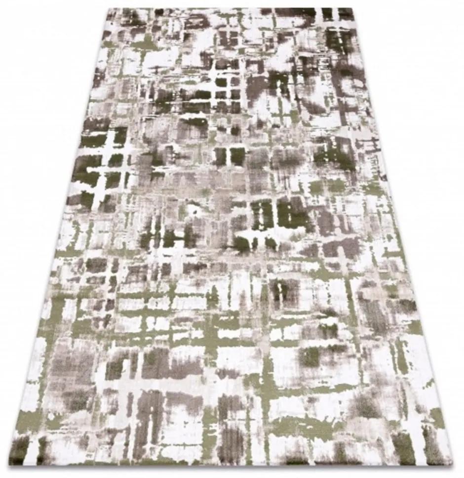 Luxusní kusový koberec akryl Emilia zelený 100x300cm