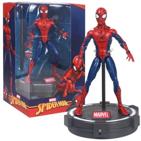 Figurky hrdinů Marvel s vlastním držákem nebo otočným podstavcem Varianta: SpiderMan + otočný podstavec